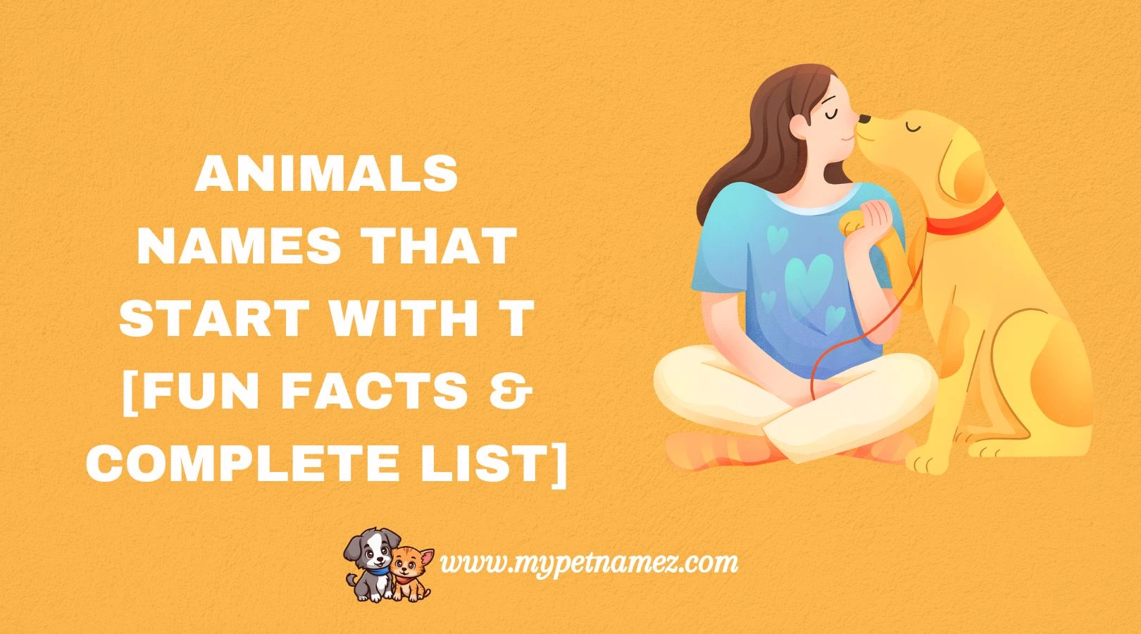 Animals Names That Start with T